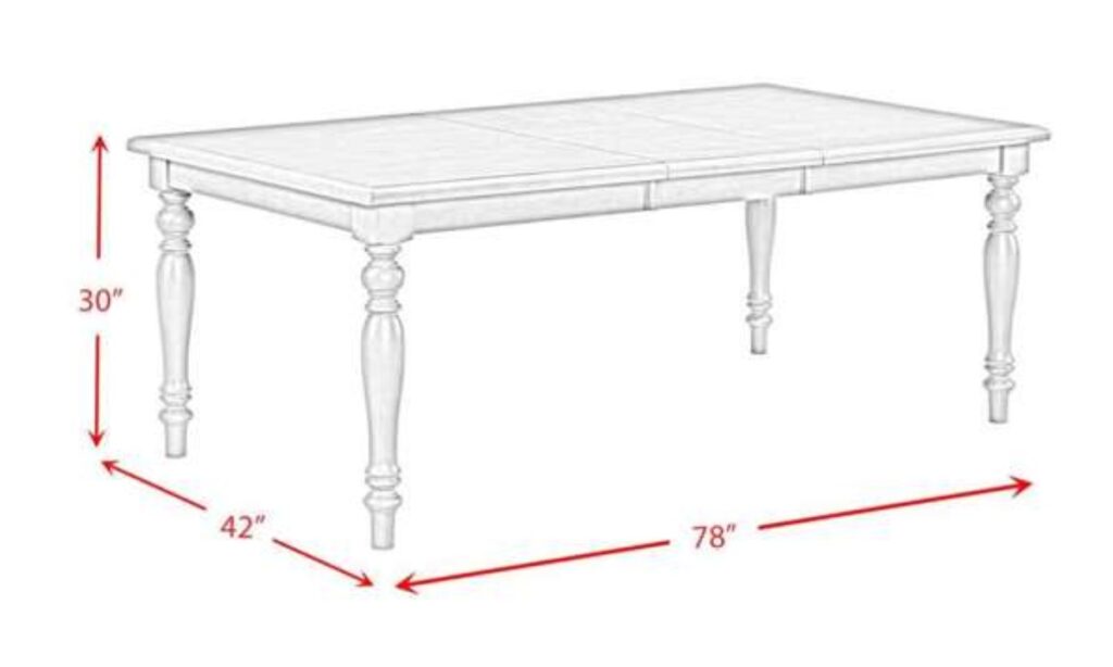 *7 Piece Sunnyvale Dining Set – Keltic Furniture