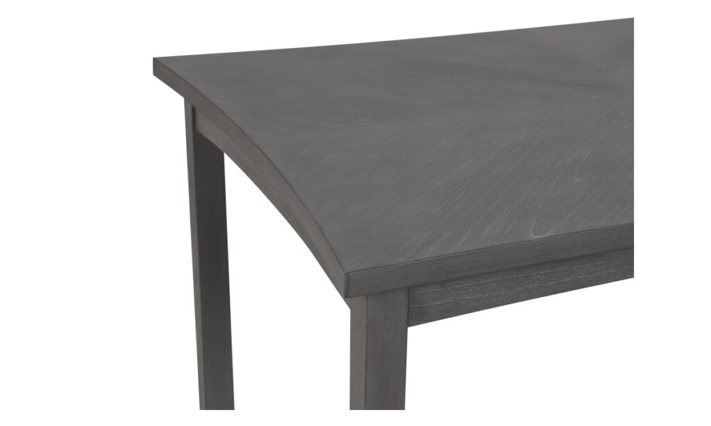 *5 Piece Flair Dining Set – Grey – Keltic Furniture